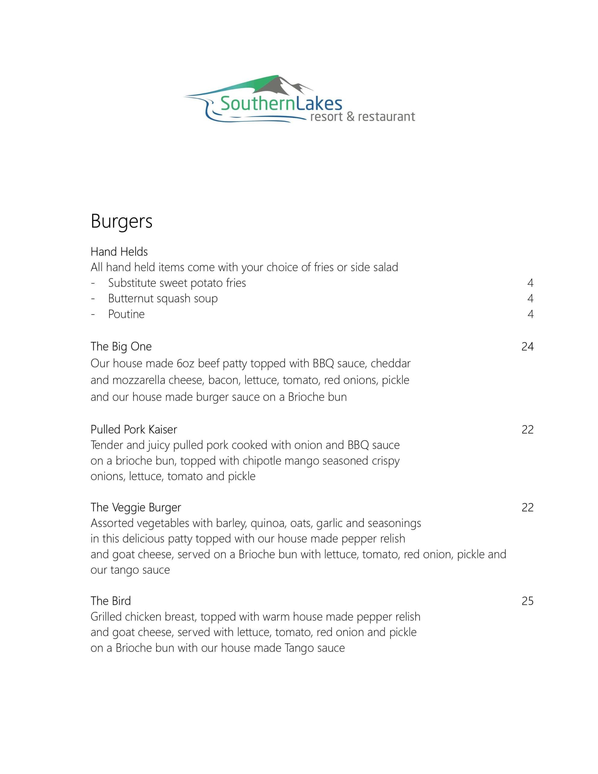 Southern Lakes Resort - Logcabins and Dining at Southern Lakes Resort